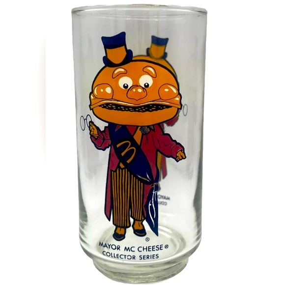 Dining | Vintage Mayor Mccheese Collectors Glass 197s Mcdonalds ...